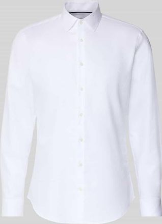 Jake*s Slim Fit Business-Hemd mit Kentkragen