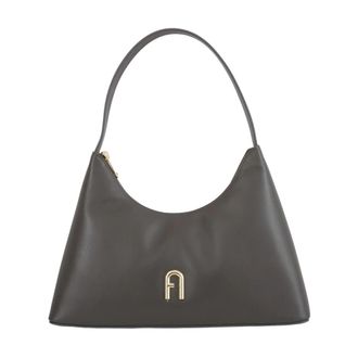 Furla Diamante Schultertasche - - Bags - Damen - Grau - ONE SIZE