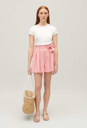 Claudie Pierlot Short nou&eacute; drag&eacute;e