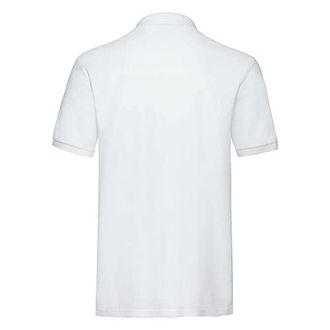 Fruit Of The Loom Premium Polo Blanc Taille M
