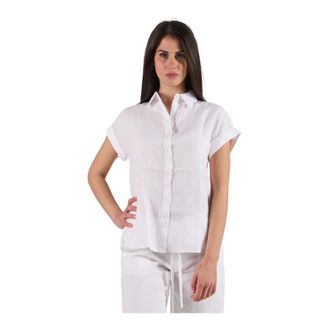 Polo Ralph Lauren Damen, Blusen & Hemden, Wei&szlig;, MGr&ouml;&szlig;e