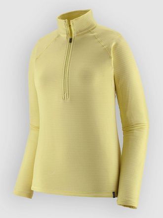 Patagonia Cap Tw Zip Neck Haut technique vert