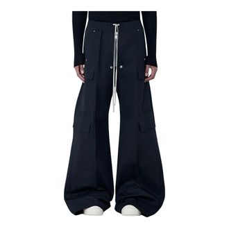 Rick Owens Cargobelas Pants - - Trousers - Herren - Schwarzk - L