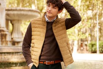 Bexley Niklas - Blousons et vestes Cuir homme chamois