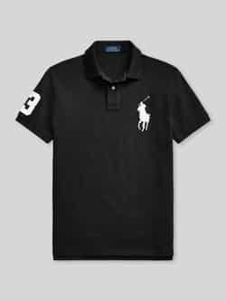 Polo Ralph Lauren Shaped Fit Poloshirt aus reiner Baumwolle