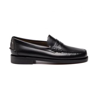 Sebago Homme, Chaussures, Noir, Taille: 43 1/2 EU Classic Dan Moccasin