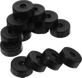 Hemobllo 24 St&uuml;ck Teiliges Schraub m&ouml;belfu&szlig; Bodenschoner f&uuml;r Sofa Stuhl Kunststoff f&uuml;&szlig;e &Oslash;xmm mit Schrauben rutschfest H&ouml;henverstellbar f&uuml;r Fliesenb&ouml;den M&ouml;belpa