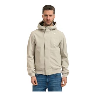 K-Way Homme, Vestes, Beige, Taille: 3XL Joachim Bonded Jersey