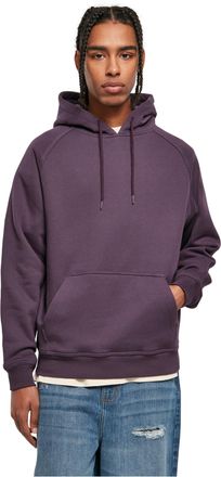 Urban Classics Herren Kapuzenpullover Blank Hoody, klassischer Hoodie für Männer, Loose Fit, 4XL, purplenight