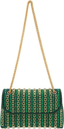 Faina Klappentasche Klappentasche Frauen Gr&uuml;n