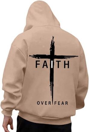 Generic Sweat a Capuche Homme Hooded Sweatshirt Sweatshirt &agrave; Capuche Homme Longue Manche Pullover D&eacute;contract&eacute; avec Design Imprim&eacute; pour Le Port Quotidien et Ac