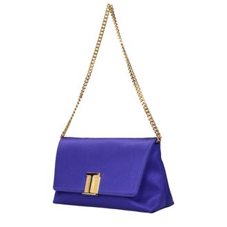 Tom Ford Satin Clutch - Purple