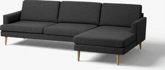 IKEA GRILLSTORP / SMEDSTORP 4er-Sofa mit R&eacute;camiere rechts