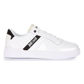 Just Cavalli Homme, Chaussures, Blanc, Taille: 45 EU Baskets Blanches Design Élégant Minimaliste