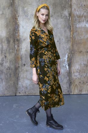 Kaffe Kleid Regular fit black