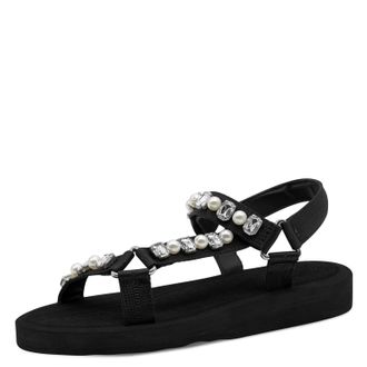 Tamaris Sandalette Damen Flach schwarz,EU 40