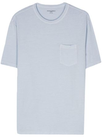 Officine Générale t-shirt à poche poitrine - Bleu
