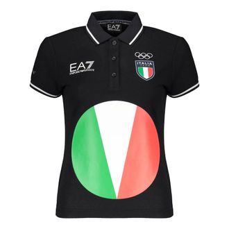 Emporio Armani Polo Shirt - - Tops - Damen - Blau - S