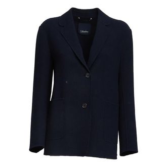 Max Mara Giacca monopetto - - Jackets - Damen - Blau - XL