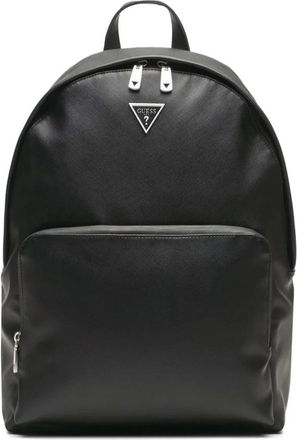 Guess unisex, Sacs, Noir, Taille: ONE Size Certosa Saffiano Smart Backpack