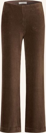 Yerse Yerse Cordhose Dobras braun