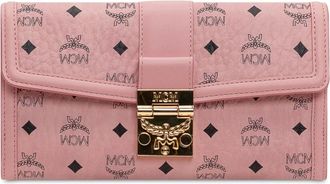 MCM Mcm, Femme, Accessoires, Rose, Taille: ONE Size Tracy Chain Wallet