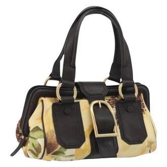 Celine Sac &agrave; main vintage Pre-owned - Femme - Pre-owned - Jaune - Taille: ONE Size