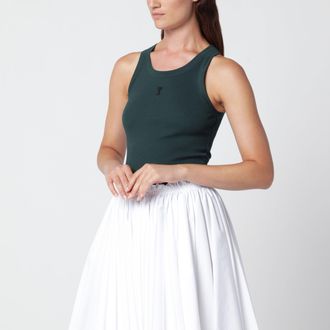 Ami Flaschengr&uuml;nes Ami De Coeur Tanktop