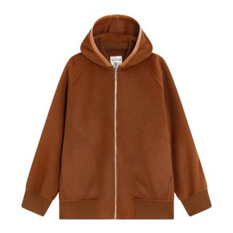 Semicouture Sharleen Bomberjacke - - Sweatshirts & Hoodies - Damen - Braun - S