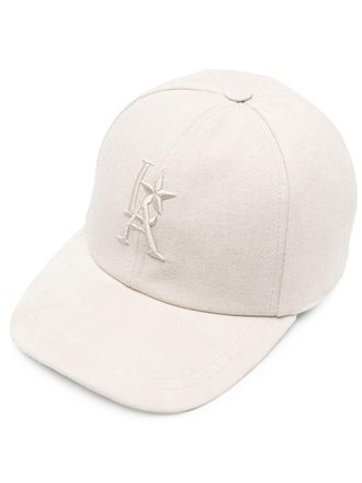 Lorena Antoniazzi casquette &agrave; logo brod&eacute; - Tons neutres