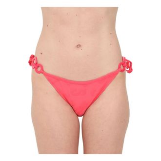 Moschino Fuchsia Statement Bikini - - Swimwear - Damen - Lila - XL