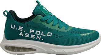 U.S.Polo Association U.s. Polo Assn., Homme, Chaussures, Vert, Taille: 41 EU Chaussures de sport dynamiques avec maille respirante