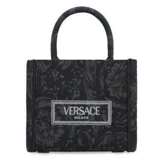 Versace Athena Mini Tote Bag - - Bags - Damen - Schwarzk - ONE SIZE