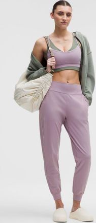 lululemon Align Jogginghose mit hohem Bund Normale L&auml;nge f&uuml;r Frauen - Gr&ouml;&szlig;e 10 in Lotus Lavender