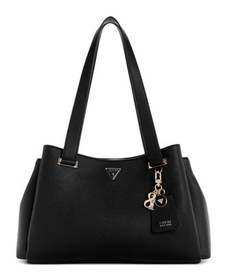Guess Schultertasche Evie Girlfriend Carryall Black schwarz