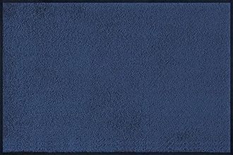Wash+Dry Navy Tapis Del Sol, Polyamide, Bleu, 60x90cm
