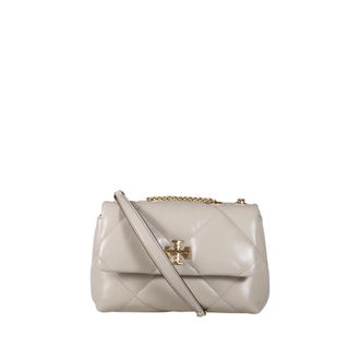 Tory Burch Femme, Sacs, Beige, Taille: ONE Size Kira Diamond Quilt Small Convertible Shoulder Bag