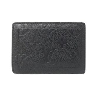 Louis Vuitton unisex, Pre-owned, Noir, Taille: ONE Size Portefeuille en cuir Pre-owned