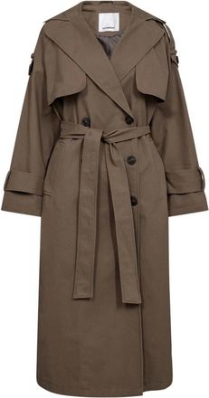 Co'Couture Femme, Manteaux, Brun, Taille: 38 FR Ethancc Trench Coat