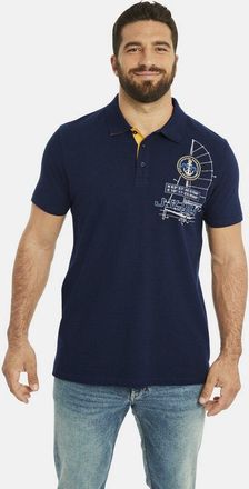 Jan Vanderstorm Poloshirt NICCO aus reinem Baumwollpikee