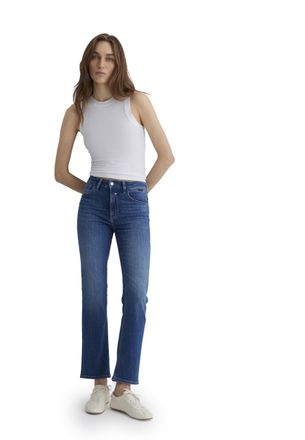 Mavi Damen Kendra Jeans, Dark Brushed STR, 28/30