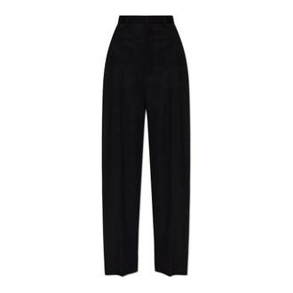 Balenciaga Weite Tailored Hose - - Trousers - Damen - Schwarzk - M
