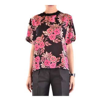 Msgm T-Shirt - - Tops - Damen - Rosa - S