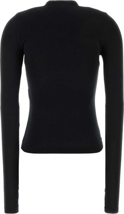 Balenciaga Fitted T-shirt - Black