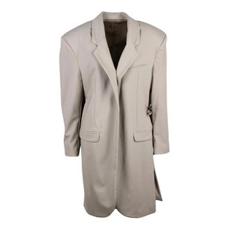 Act N&deg;1 Langer Blazer - - Jackets - Damen - Beige - S