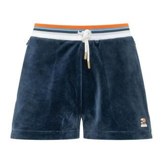 Casablanca Velour Montagne Shorts - - Shorts - Damen - Blau - S