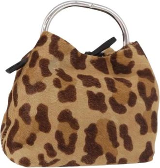 Prada Mini Pouch Pre-owned - Femme - Pre-owned - Brun - Taille: ONE Size