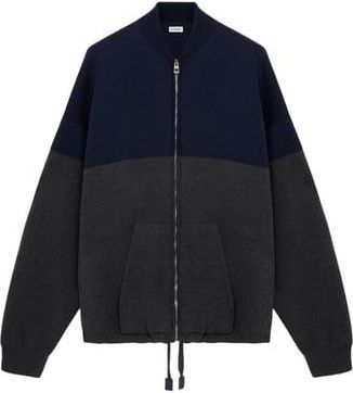 Loewe Cardigan zipp&eacute; double face en coton