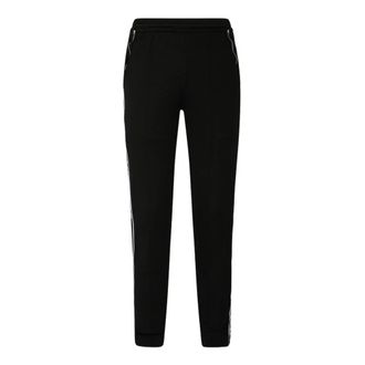 Givenchy Schwarze Jersey Logo Bands Joggers - - Trousers - Herren - Schwarzk - M