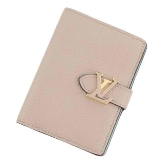 Louis Vuitton Portefeuille bi-pli Pre-owned en Taurillon - Femme - Pre-owned - Beige - Taille: ONE Size